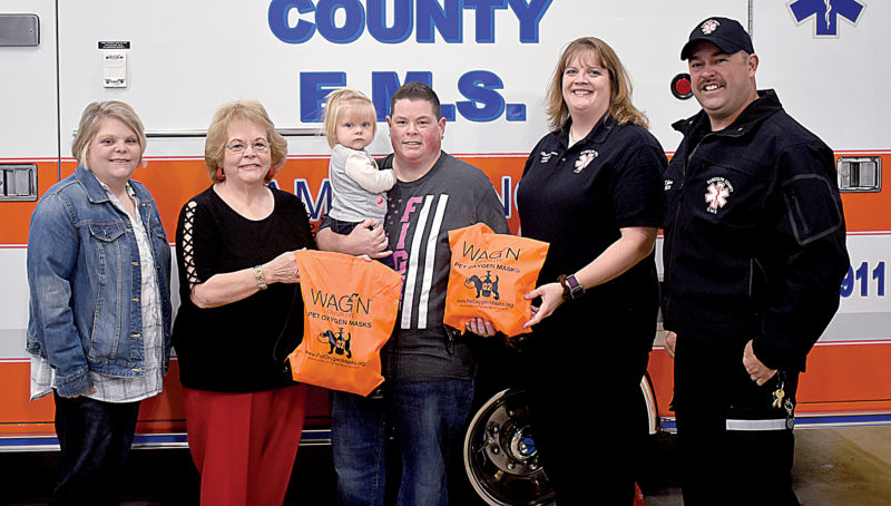 Pet oxygen masks donated to Randolph County EMS | News, Sports, Jobs ...